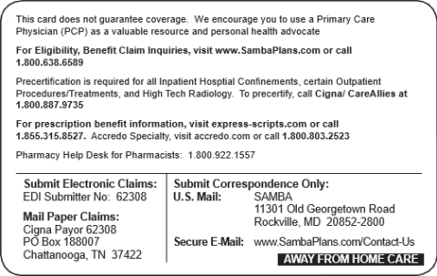 Identification Card » SAMBA