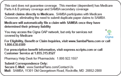 Identification Card » SAMBA