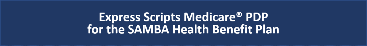 Medicare PDP » SAMBA
